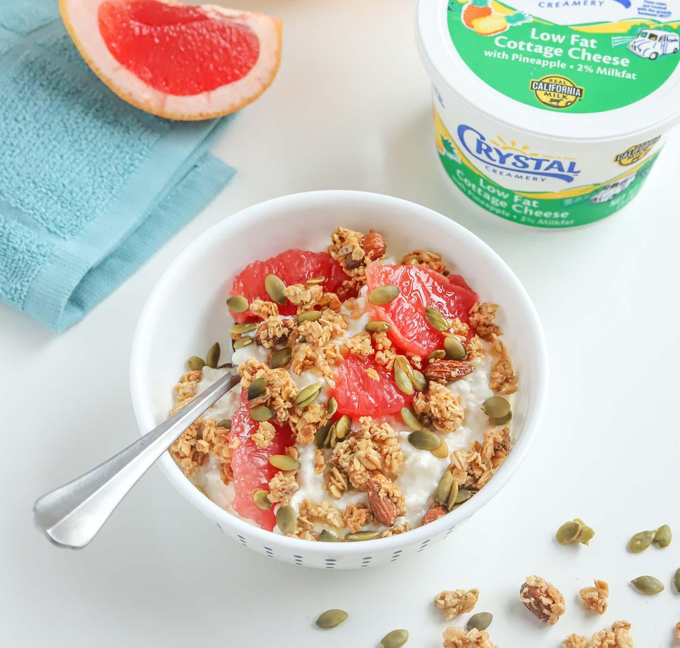 Healthy Cottage Cheese Breakfasts to Power your Morning | Crystal Creamery
