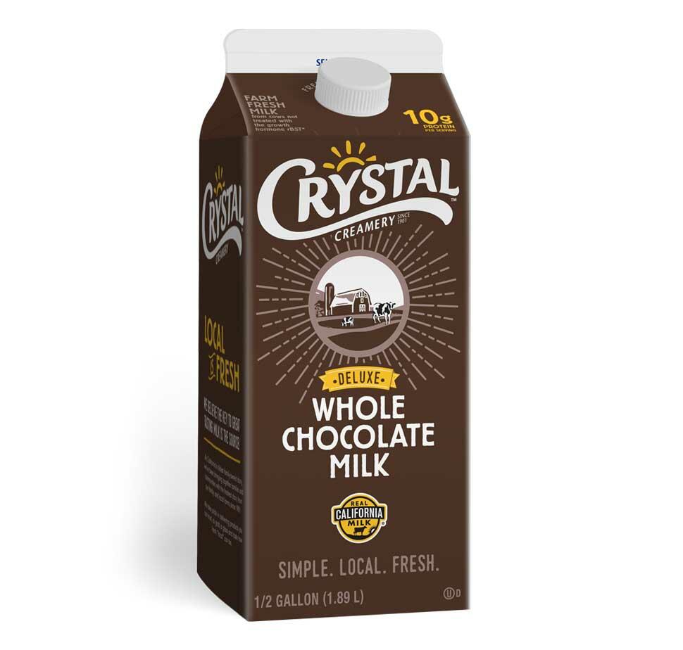 Deluxe Whole Chocolate Milk | Crystal Creamery | Crystal Creamery