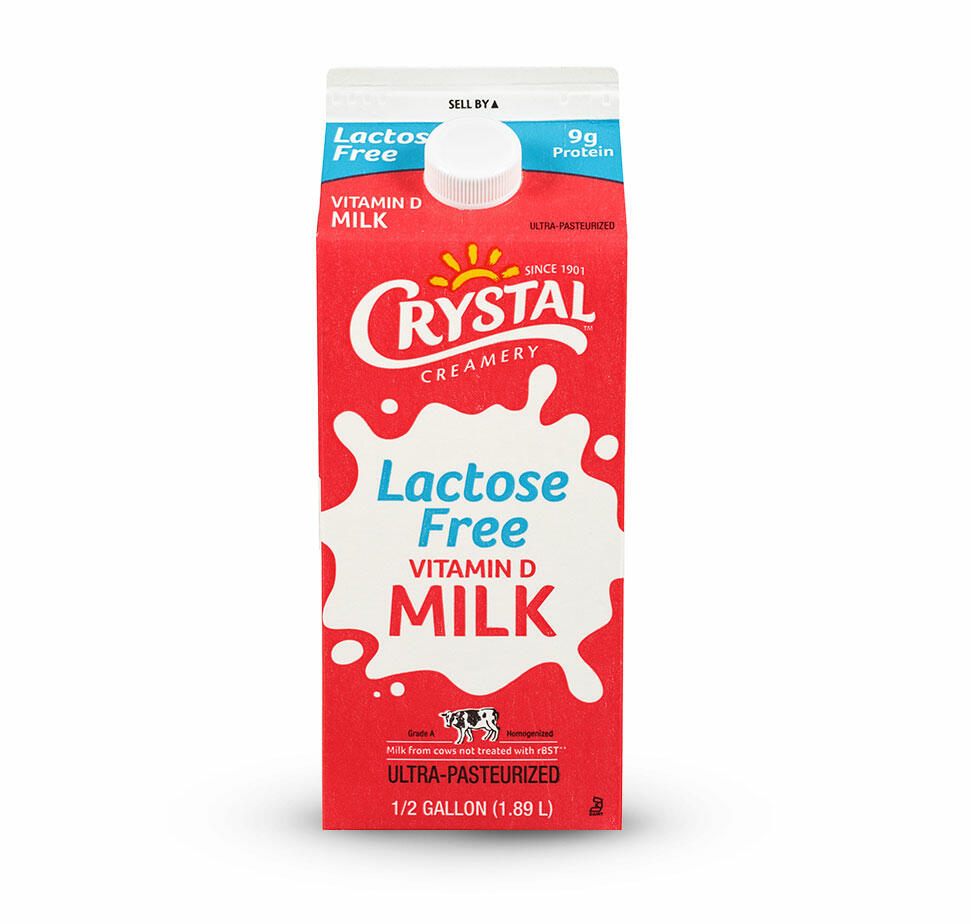 Lactose Free Whole Milk – Creamy & Delicious | Crystal Creamery ...