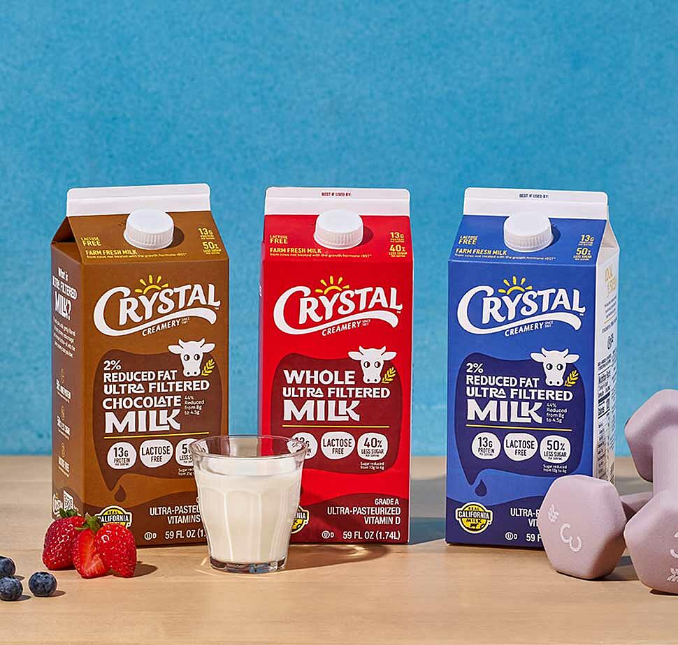 Ultra-Filtered Milk: High Protein | Crystal Creamery | Crystal Creamery