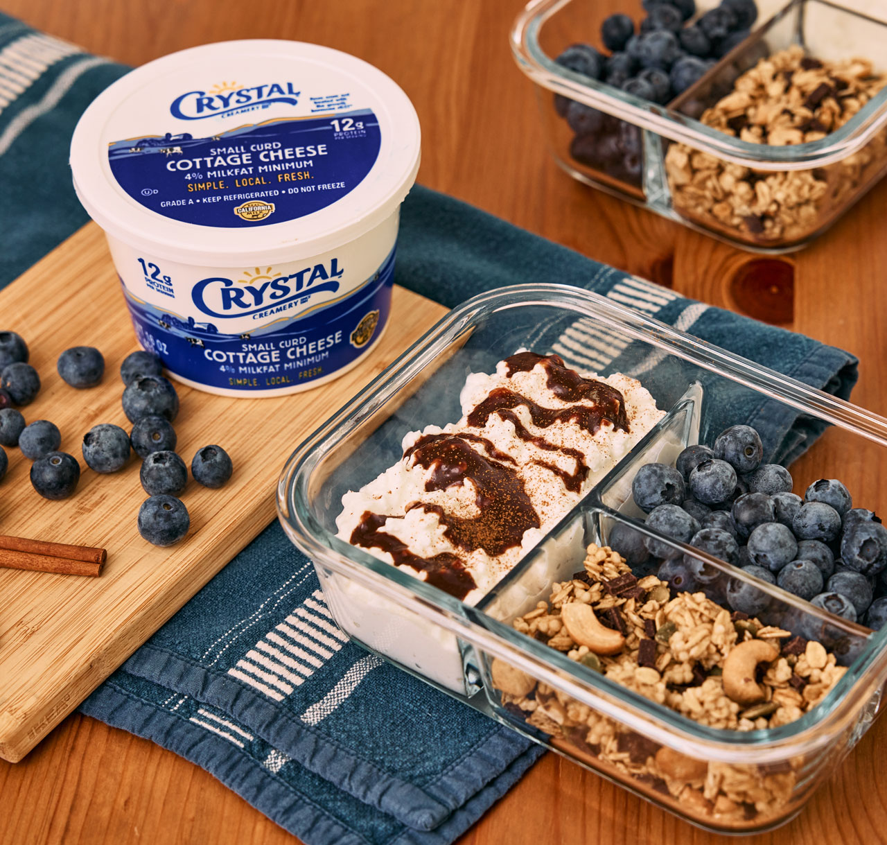 Small Curd Cottage Cheese – Creamy & Wholesome | Crystal Creamery ...