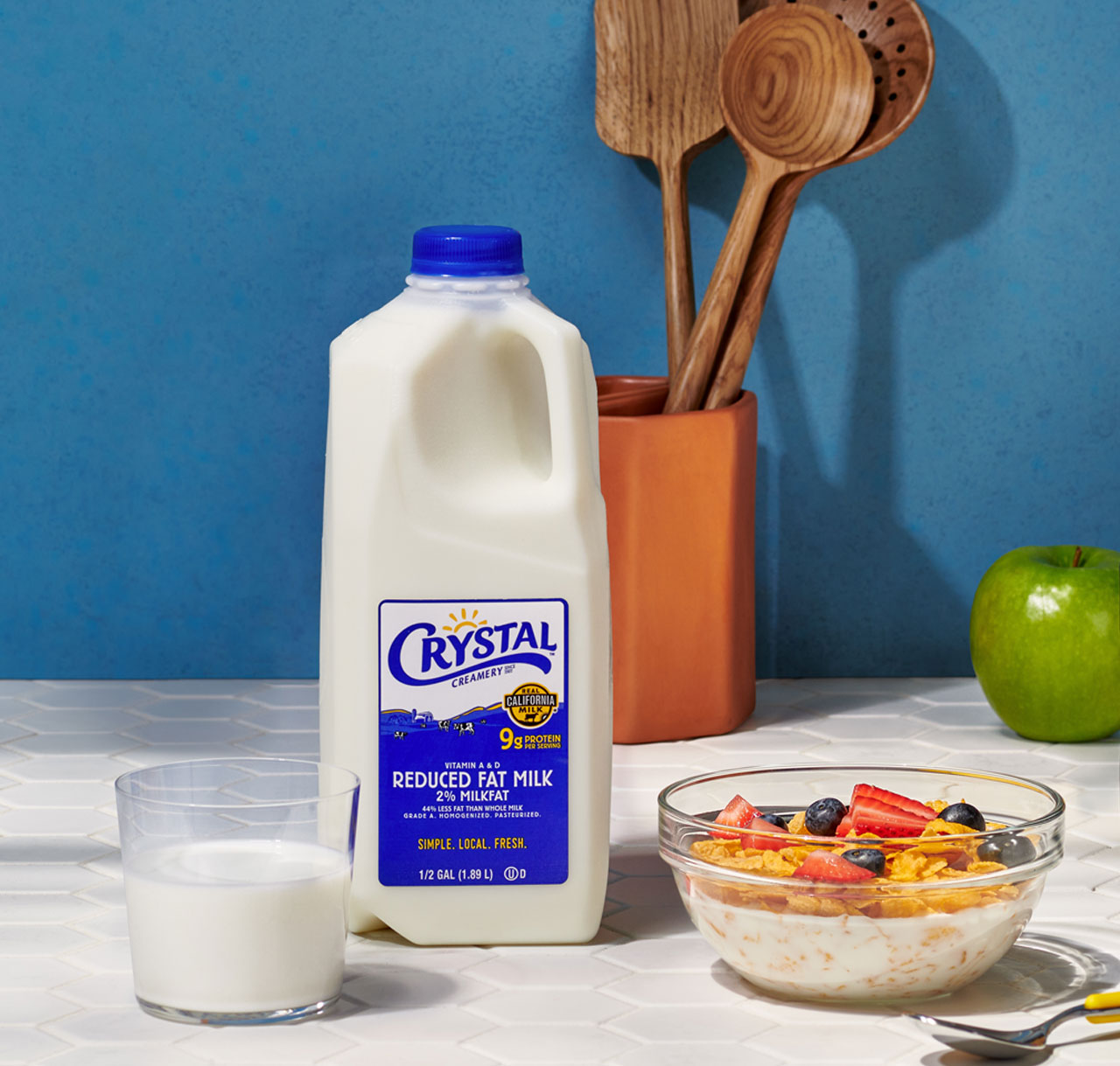 Reduced Fat Milk | Crystal Creamery